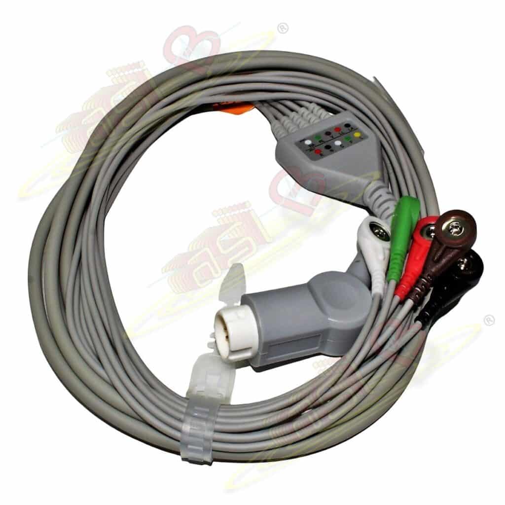CABLE DE PACIENTE PARA MONITOR DE SIGNOS VITALES · 12 PIN · COMPATIBLE ...